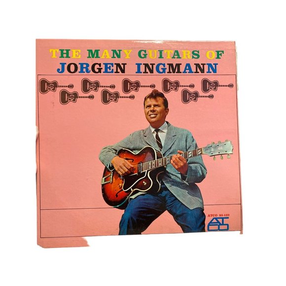 Atlantic | Media | Vintage Vinyl Record The Many Guitars Of Jorgen ...